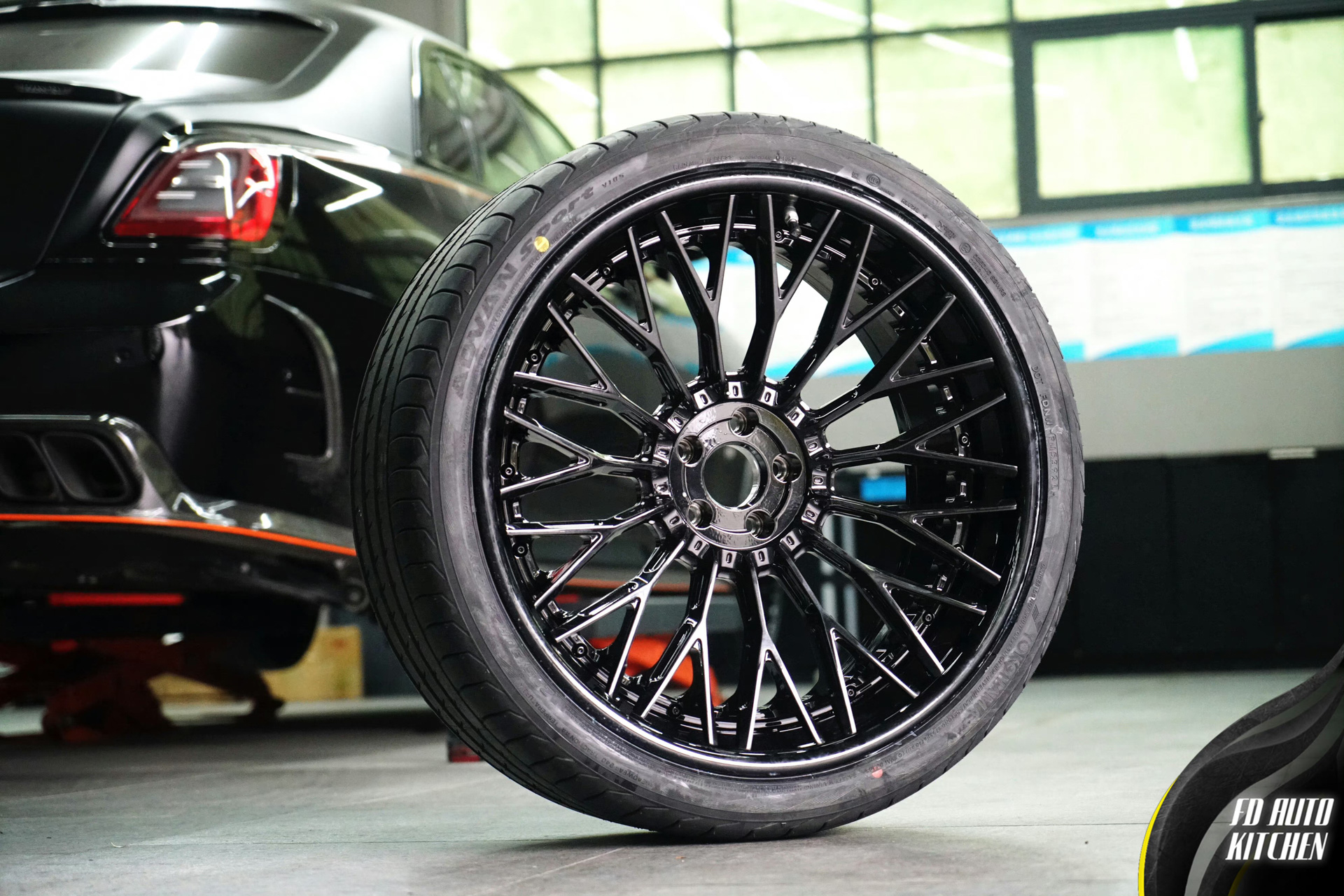 ROLLS ROYCE GHOST AL13 WHEELS R100 - AEROFX